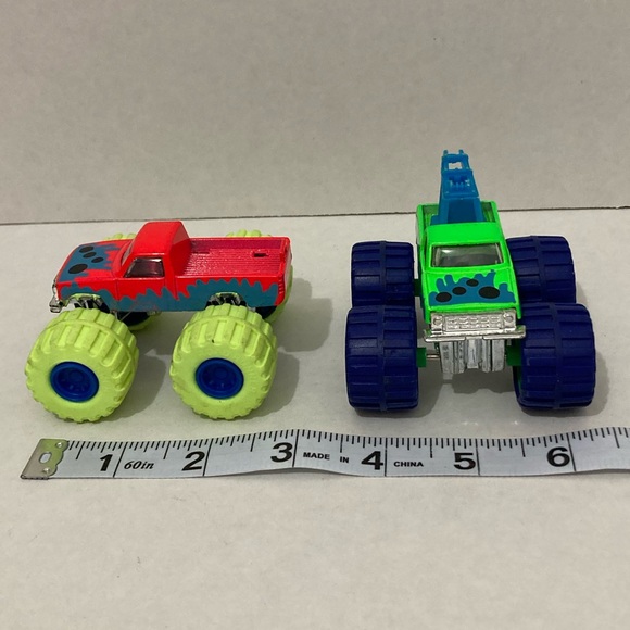 Road Champs | Toys | Vintage Monster Truck Road Champs Diecast 64 Neon ...